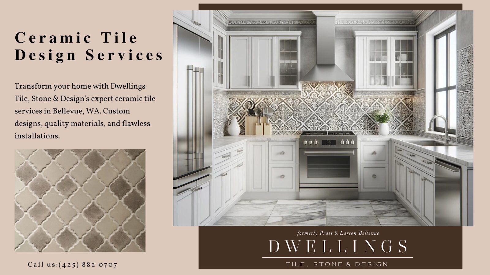 Ceramic Tile Design Services for Bellevue, WA Residents | Dwellings ...